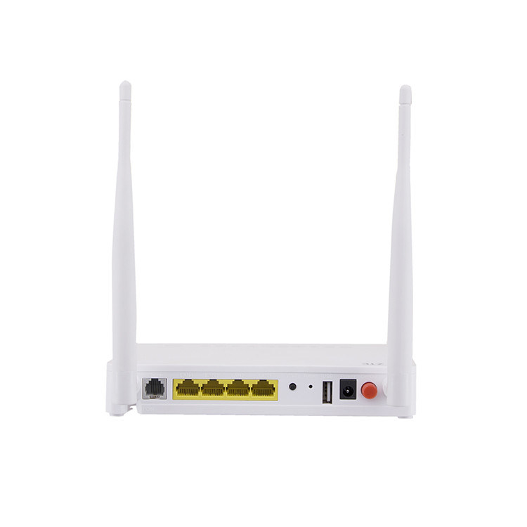ZTE F660 V8.0 GPON ONU 1GE + 3FE + 1POTS + WIFI + 1USB Ports English ...