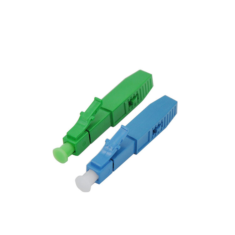 38mm APC Single Mode Fiber Connectors Optic LC 3801 Splice Unicam