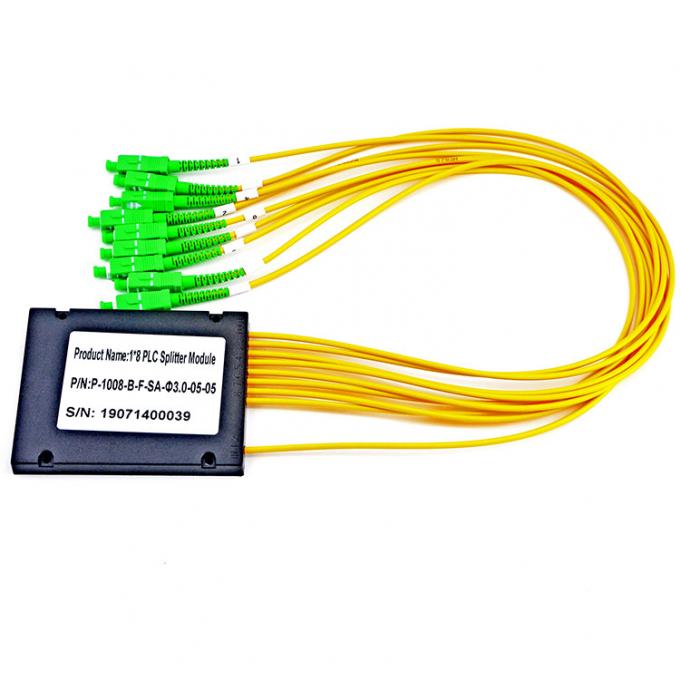 Corning Abs Box Plc Splitter Gpon 1x8 Low Excess Loss
