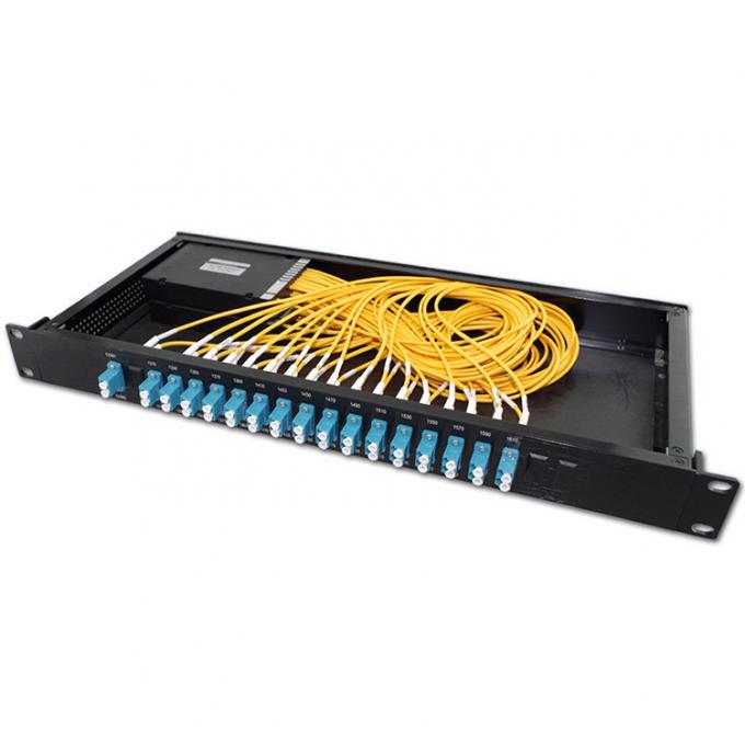 4 Channel Fiber Mux Demux 1271 Nm Optical Multiplexer And Demultiplexer